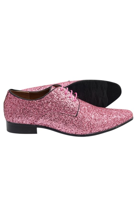 Dobell Rosa Glitter Skor | Dobell
